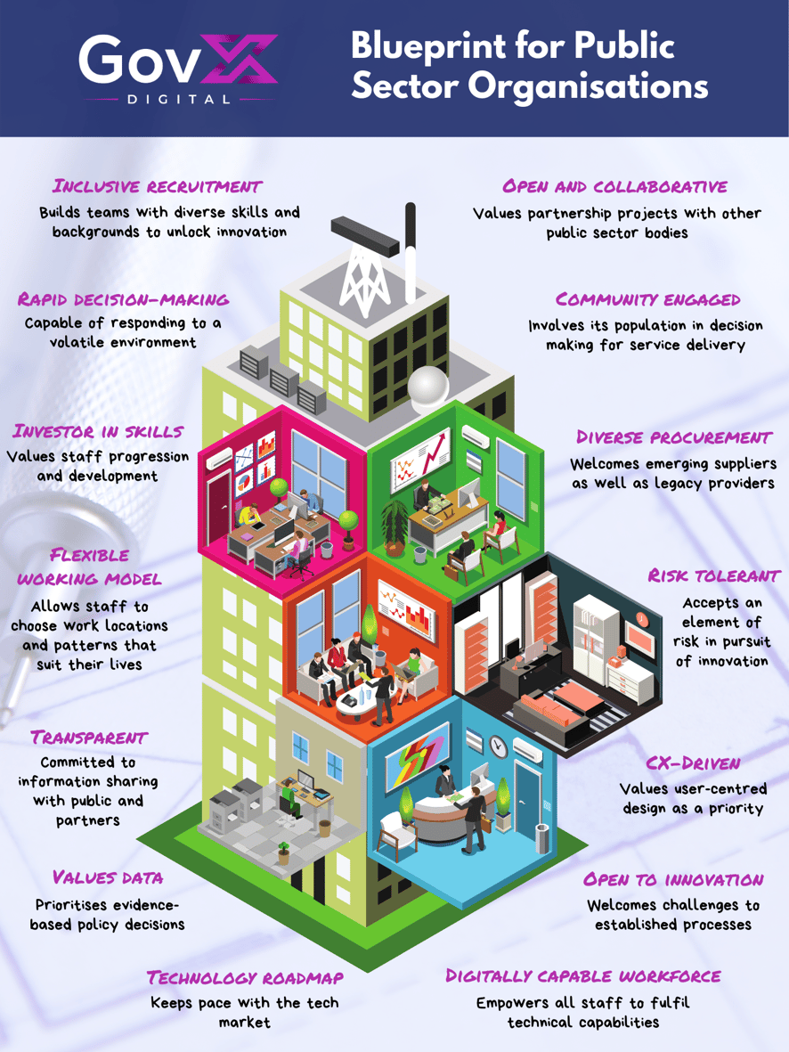 Infographic: A Blueprint for Public Sector Organisations of the Future